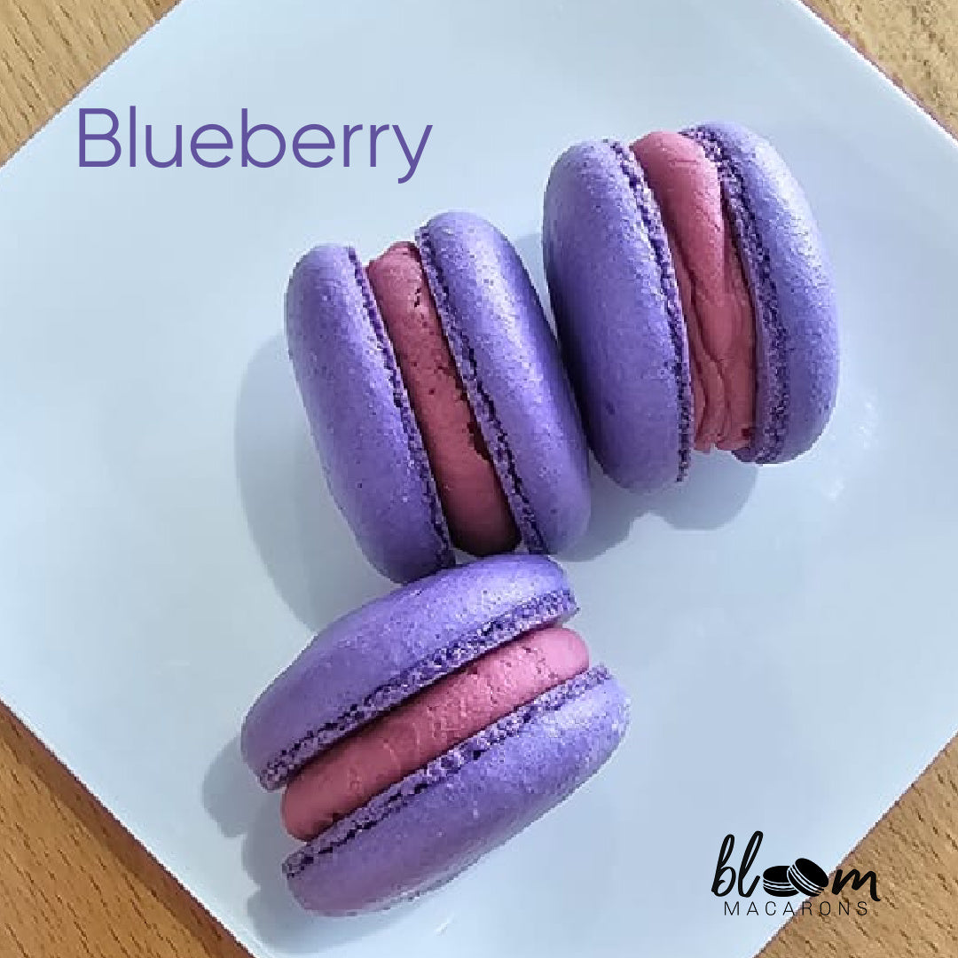 Blueberry – Bloom Macarons